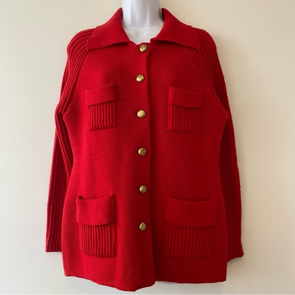 Montgomery Ward | Sweaters | Vintage Montgomery Ward Cardigan Sweater 4 ...